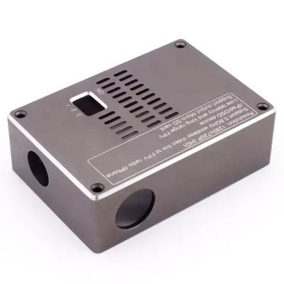 Cina Fabbricazione di tornio CNC su misura OEM Lavorazione dell'alloggiamento della fotocamera in alluminio anodizzato in vendita