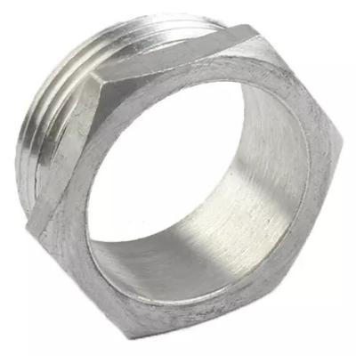 Cina Servizio di prototipazione rapida in metallo Tornio CNC Lavorazione di parti in alluminio del soppressore in lavorazione in vendita