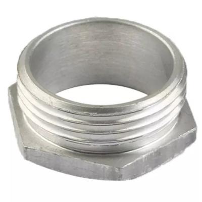 Cina Servizio di prototipazione rapida in metallo Tornio CNC Lavorazione di parti in alluminio del soppressore in lavorazione in vendita