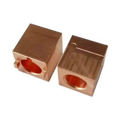 Cina Fabbrica certificata ISO9001 Lavorazione CNC Prototipo CNC in ottone per piccoli blocchi di alta precisione in vendita
