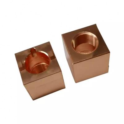 Cina Fabbrica certificata ISO9001 Lavorazione CNC Prototipo CNC in ottone per piccoli blocchi di alta precisione in vendita