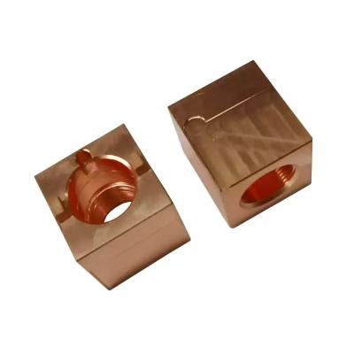Cina Fabbrica certificata ISO9001 Lavorazione CNC Prototipo CNC in ottone per piccoli blocchi di alta precisione in vendita