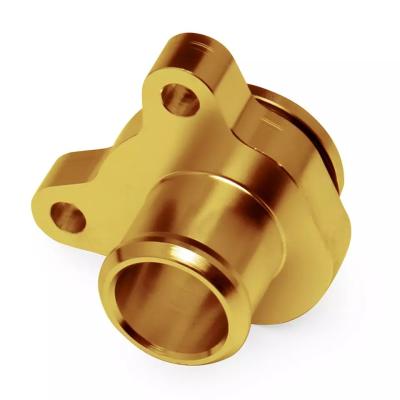 China Junção de tubulação feita sob encomenda da água do carro da precisão do CNC com os acessórios de alumínio de anodização da braçadeira à venda