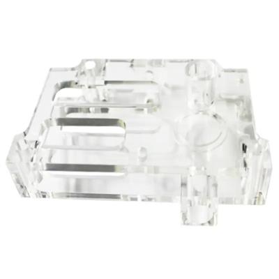 Cina ad hoc CNC Machined Acrylic Rapid Prototype Parti di fabbricazione in plastica Prototype CNC Machining Clear PMMA in vendita
