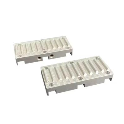 China 5 Ejes Mecanizado CNC de piezas de aluminio Prototipado rápido con características de broaching de alambre de perforación EDM en venta