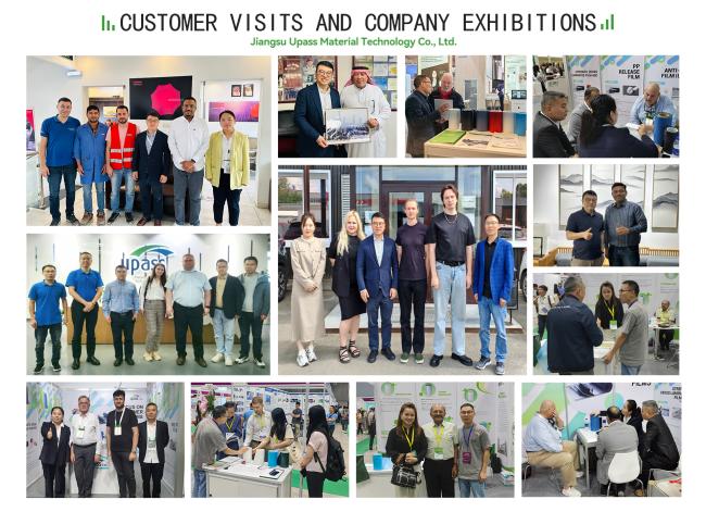 Company representatives at exhibition