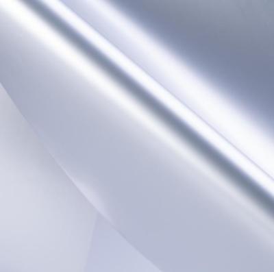 China Customizable Length Opaque Heat Transfer Metalized PET Film With Heat Resistance Up To 150C for sale