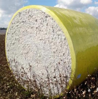 China High and Low Temperature Resistant Aging Resistant Cotton Bale Wrap 2330*75mic/roll for JD Cotton Picker Machine for sale