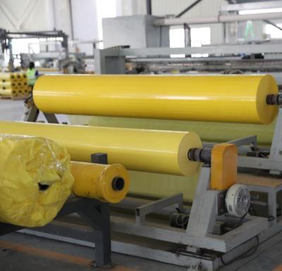 China High and Low Temperature Resistant Aging Resistant Cotton Bale Wrap 2330*75mic/roll for JD Cotton Picker Machine for sale