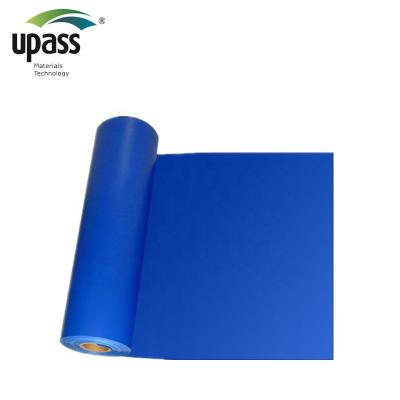 China Strong Blue Cross Laminated Multi Layer HDPE Film for Waterproof Membranes for sale