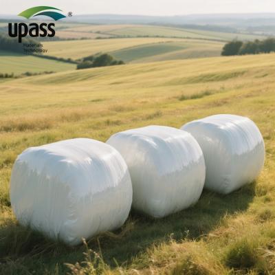 China 6 Mil LLDPE Agricultural Silage Film for Bunker Cover Greenhouse Use Moisture / Water Proof 5-Layer Blow Molding Custom Cutting for sale