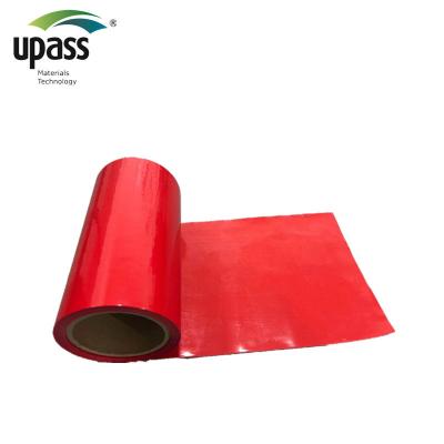 China DS Red HDPE Silicone Coated Release Liner For Foam Tapes for sale