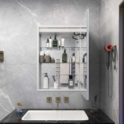 Cina Rectangle LED Light Bagno Muro Specchio Armadio Con Barbershop Design in vendita