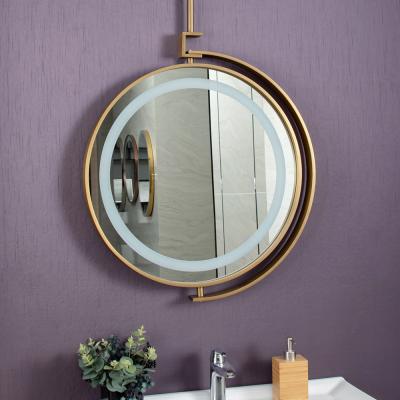 Cina Cornice di metallo resistente alla ruggine Hotel Vanity Smart Bath Mural Mirror con riscaldamento e LED anti nebbia in vendita