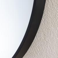 China Smart Touch Screen Bluetooth Rectangle Gold LED Bathroom Mirror 27cm Width 45° Shine Angle for sale