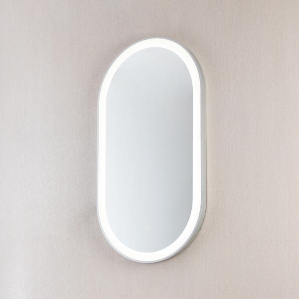 Quality Modern Touch Screen LED Smart Wall Mounted Custom Shape Bathroom Mirror For for sale