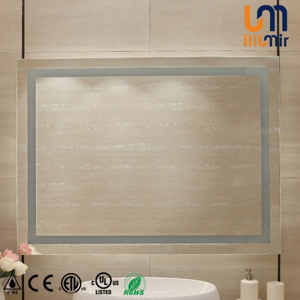 Quality Light-Equipped Smart Backlit Bathroom Mirror with Touch Screen and Anti-Fog for sale