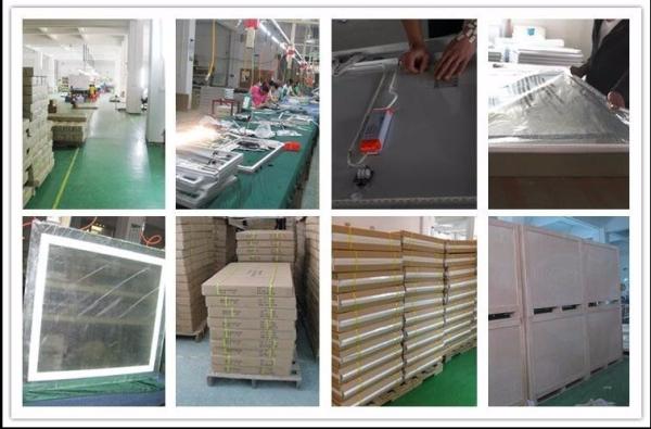 Quality High Output 2835 SMD Lighting Customized Hotel LED Bathroom Mirror TV with Touch for sale