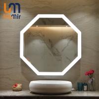 Quality Aluminum Frameless Hexagon Led Intelligent Natural Warm Wall Mounted Smart Anti for sale
