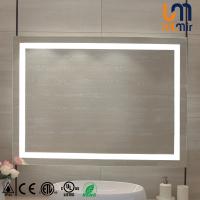 Quality Hotel Decoration LED Mirror With Light Dimming Defogger Rectangle Shape for sale