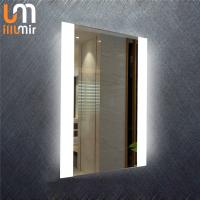 Quality Illuminated Touch Screen Bathroom Mirror For Makeup Waterproof Easy Cleaning for sale