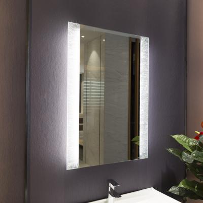 China Illuminated Touch Screen Bathroom Mirror For Makeup Waterproof Easy Cleaning for sale