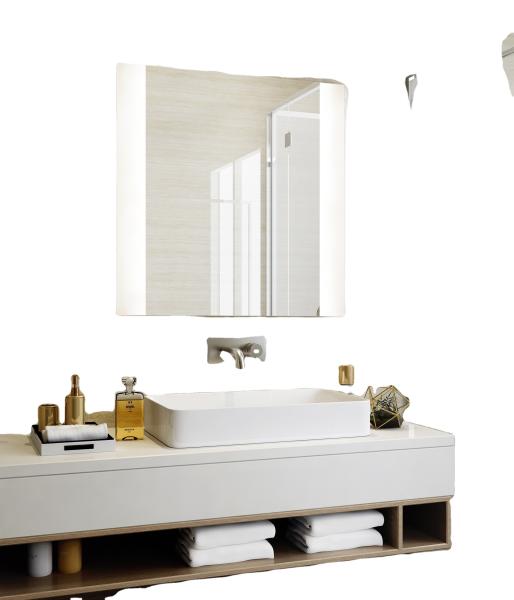 Quality Top Modern Hotel Illuminated Waterproof Smart Touch Screen Bathroom LED Light for sale