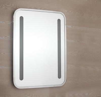 China Framed Vanity Mirror With Lights R Angle Vanity Touch Screen Mirror for Decoration and Makeup for sale