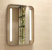 China Polygonal Vanity Mirror With Lights High Clear Reflection Custom Backlit Mirror for sale