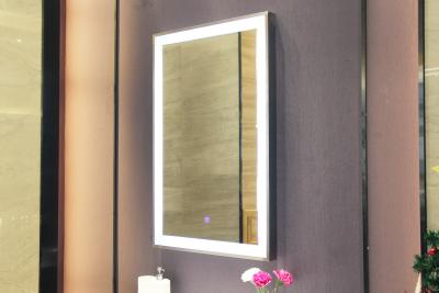 China LED Wall Mounted Dressing Mirror With Lights High Definition For Hotel for sale