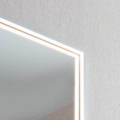 China Memory Function Vanity Mirror With Led Lights Modern Design Touchable Screen for sale
