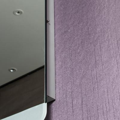 China Custom Illuminated Wall Bath Bathroom Smart LED Digital Mirror and Modern Design Style for sale