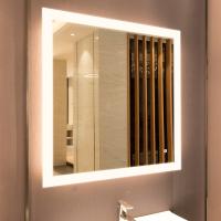 China Customized Rectangle LED Bathroom Mirror with Touch Sensor Switch and Waterproof Design for sale