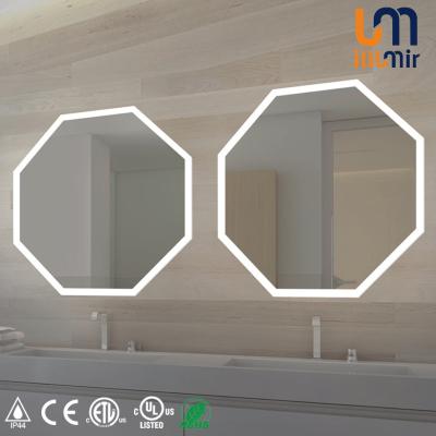 Cina Hotel Salone di bellezza Arredamento Forma irregolare Disegnatore senza cornice Riflettore di bagno Specchio in vendita