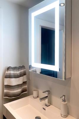 Cina Hotel e Barbieri Interni Decorativi rettangolo Led bagno Vanity Illuminazione in vendita