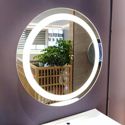 China High Output SMD LEDs Custom Decorative Lighted Fogless LED Mirror for Hotel Bathrooms for sale