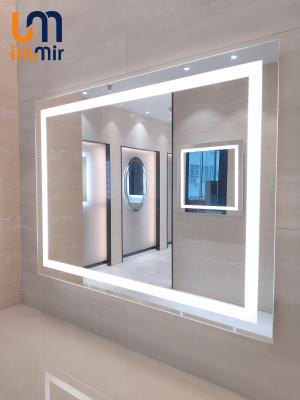 Cina 2700K-6000K CCT Hotel Decorativo LED Parete Specchio Vanità Con Luci Unidirezionali in vendita