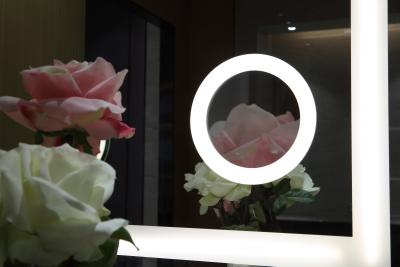 Cina 2700K-6000K CCT Hotel Decorativo LED Parete Specchio Vanità Con Luci Unidirezionali in vendita