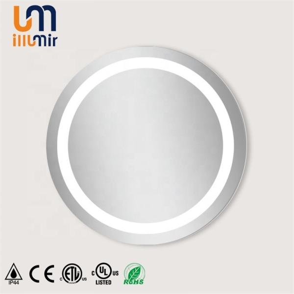 Quality Modern Design Style Round Wall Mounted LED Bathroom Mirror with Touch Sensor for sale