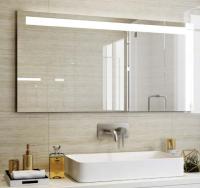 China Smart Bathroom Mirror with Touch Screen and Modern Model Motion Sensor Switch Custom-size for sale