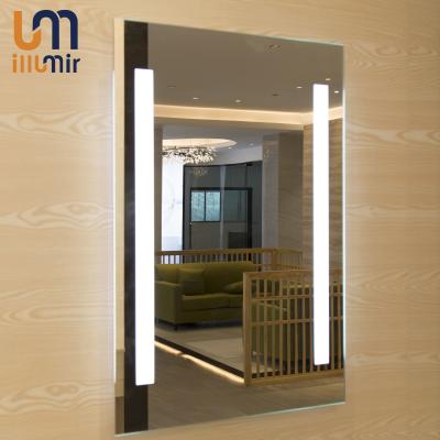 Cina Decorazione della parete Quadrato Led Specchio del bagno Custom Per Hotel di lusso/Casa in vendita