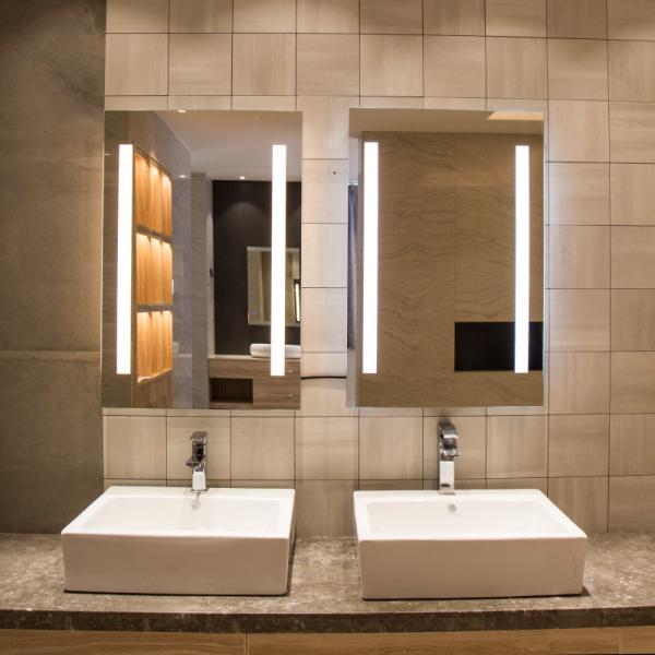 Quality USA High End LED Full Length Lighted Bath Vanity Mirror with Rust Resistant for sale