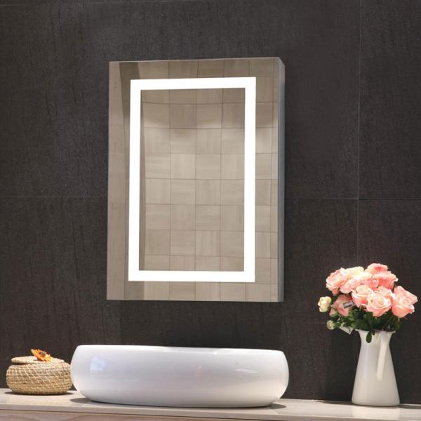 Quality Anti Fog Custom LED Smart Medicine Mirror Cabinet for Hotel/Home Bathroom Decoration for sale