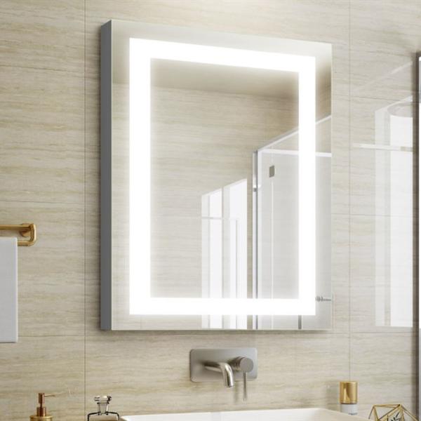 Quality Anti Fog Custom Led Mirror With Medicine Cabinet For Home Bathroom Decoration for sale