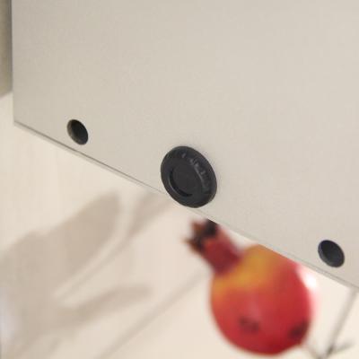China Modern Wall Mounted Backlit Bathroom Mirror Cabinet With Touch Sensor for sale