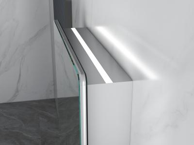 China Badezimmer Spiegel Schrank modern stilvoll mit Lichtern für Zuhause und Hotel zu verkaufen