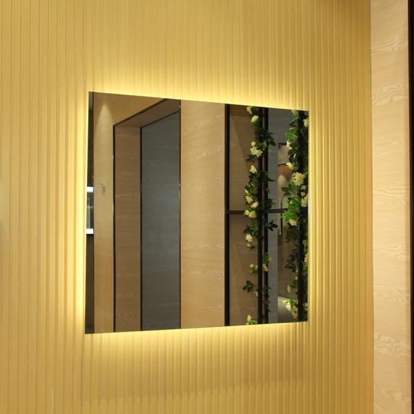 Quality Touch Control Custom Bathroom Mirrors Salons Custom Makeup Mirror With Lights for sale