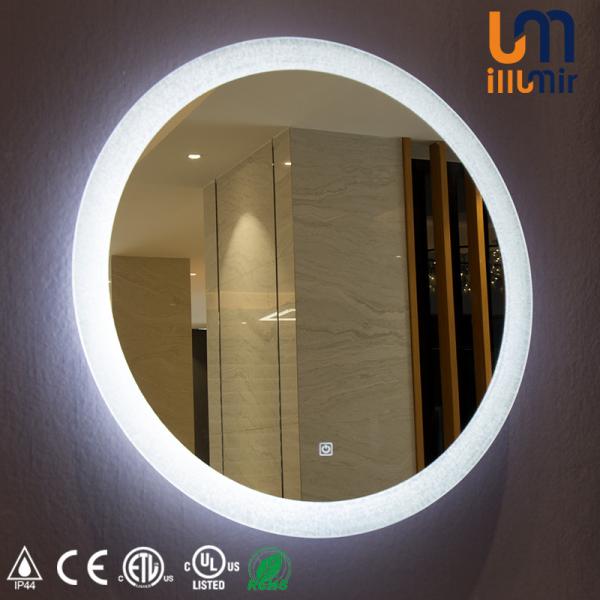 Quality Custom Decor Vanity Mirror With Lights Versatile Mounting For Hotel for sale