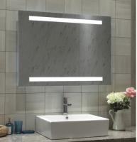 Quality Hotel Custom Illuminated Bathroom Mirrors Safety Wall Mount Moisture Resistant for sale