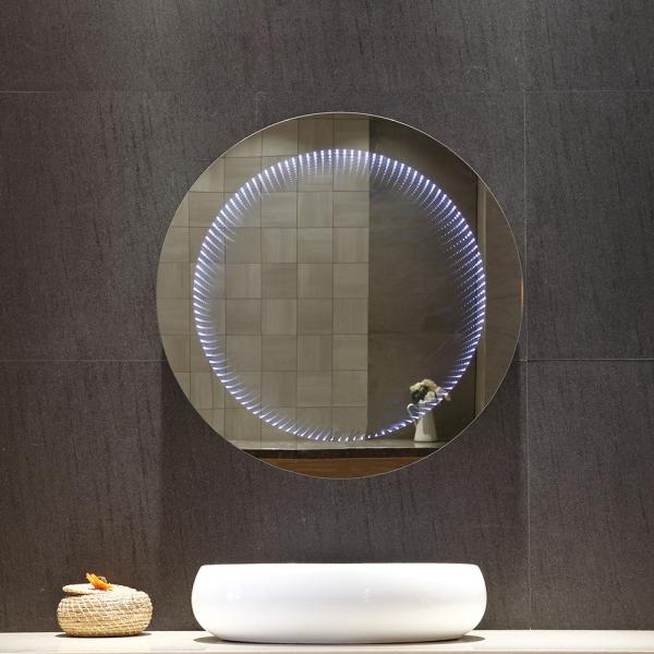 Quality 80cm Diameter Wall Mounted RGB Multi-color Changing 3D LED Infinity Mirror for for sale